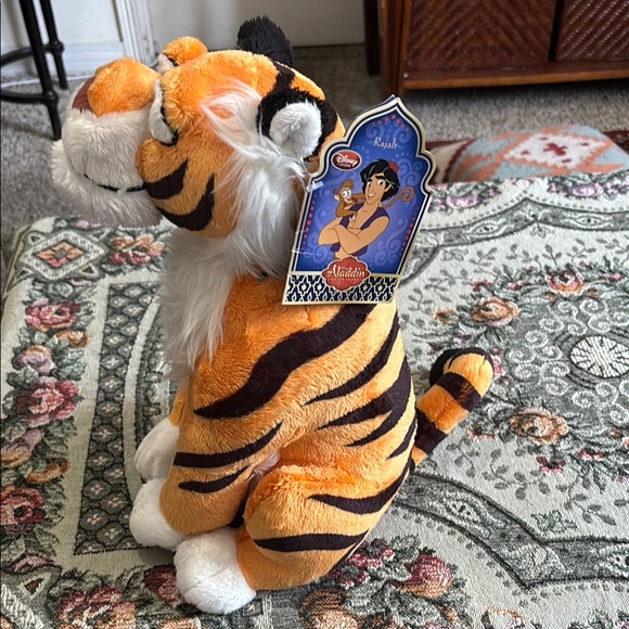 Disney | Toys | Disney Aladdin Rajah Tiger Plush | Poshmark